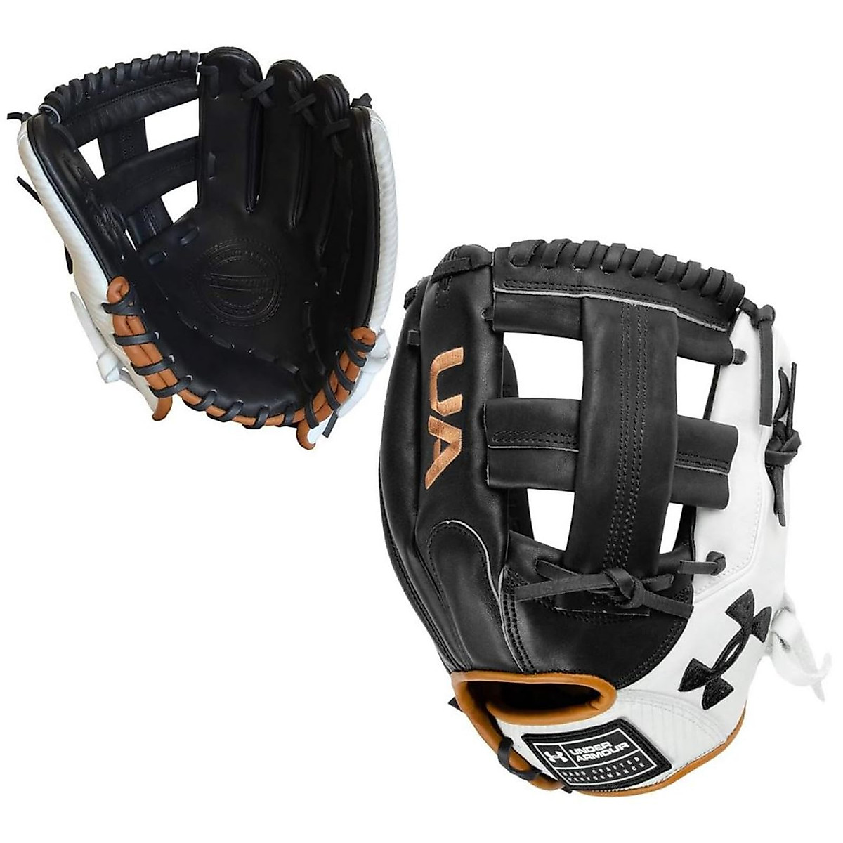 Under Armour UAFGGP2-1175SPBK/WH/CARRHT UA Genuine Pro 2.0/11.75" / Single Post (If) / Rht Available Colors: Black-White-Carmel BK/WH/CAR RHT