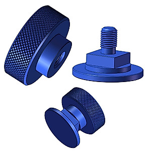 Welding Hood Helmet Pipeliner Fasteners -1Pair Blue USA Flag Pattern Aluminum Helmet Pipeliner Headgear Replacement Parts Accessories Screws Flip Hood, Anti-Rust