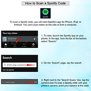 LoraPetid Scannable Custom Spotify Code Music Promise Rings Personalized Wedding Band Rings for Men Women Dad Mom BBF Engraved Song Name Rings Stainless Steel Ring Jewelry Gift (9)