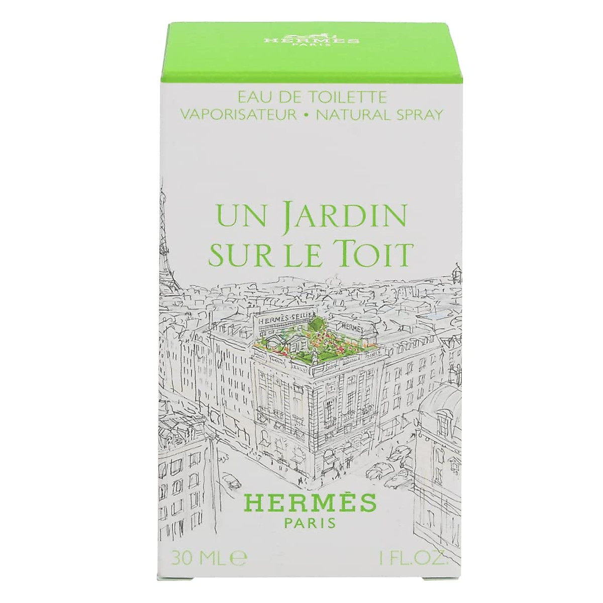 Hermes Un Jardin Sur Le Toit Eau de Toilette Spray for Women, 1 Ounce