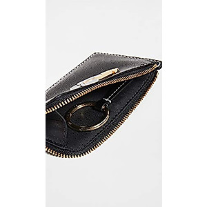 Marc Jacobs Women's Small Top Zip Wallet, Black, One Size