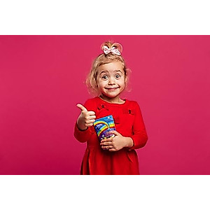 Freeze Dried Candy - 8oz XL pack of CANDYGENIUS cool freeze dry candies puff frozen dehydrated skittles bulk giant snack fruit crunch extra large