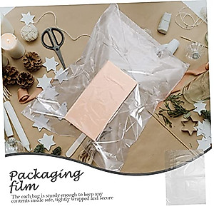 ULTECHNOVO 200pcs Shrink Bag Food Sealer Bags Vacuum Packing Bags Vacuum Sealer Bags for Food Shrink Plastic Goods Wrap Bag Heat Shrink Wrap Clear Shrink Film PVC Heat Shrink Wrap Cellophane