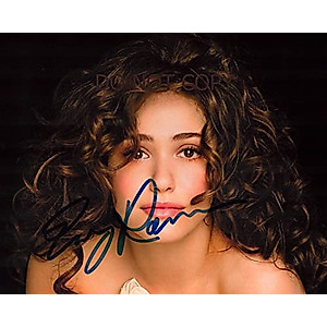 Emmy Rossum Autographed Signed Photo 8 x 10 reprint photo picture poster wall art autograph RP