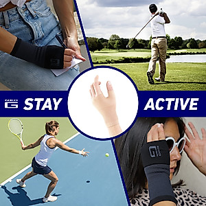 Neo-G Wrist and Thumb Support for Arthritis, Joint Pain, Tendonitis, Sprain - Wrist Brace Wrist Compression Hand Support - S - Beige