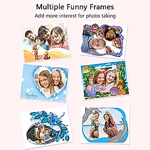 dsfen 1080P High Resolution Kids Digital Camera Mini Video Camcorder with 13 Mega Pixels 2 Inch Large IPS Display Screen for Boys Girls