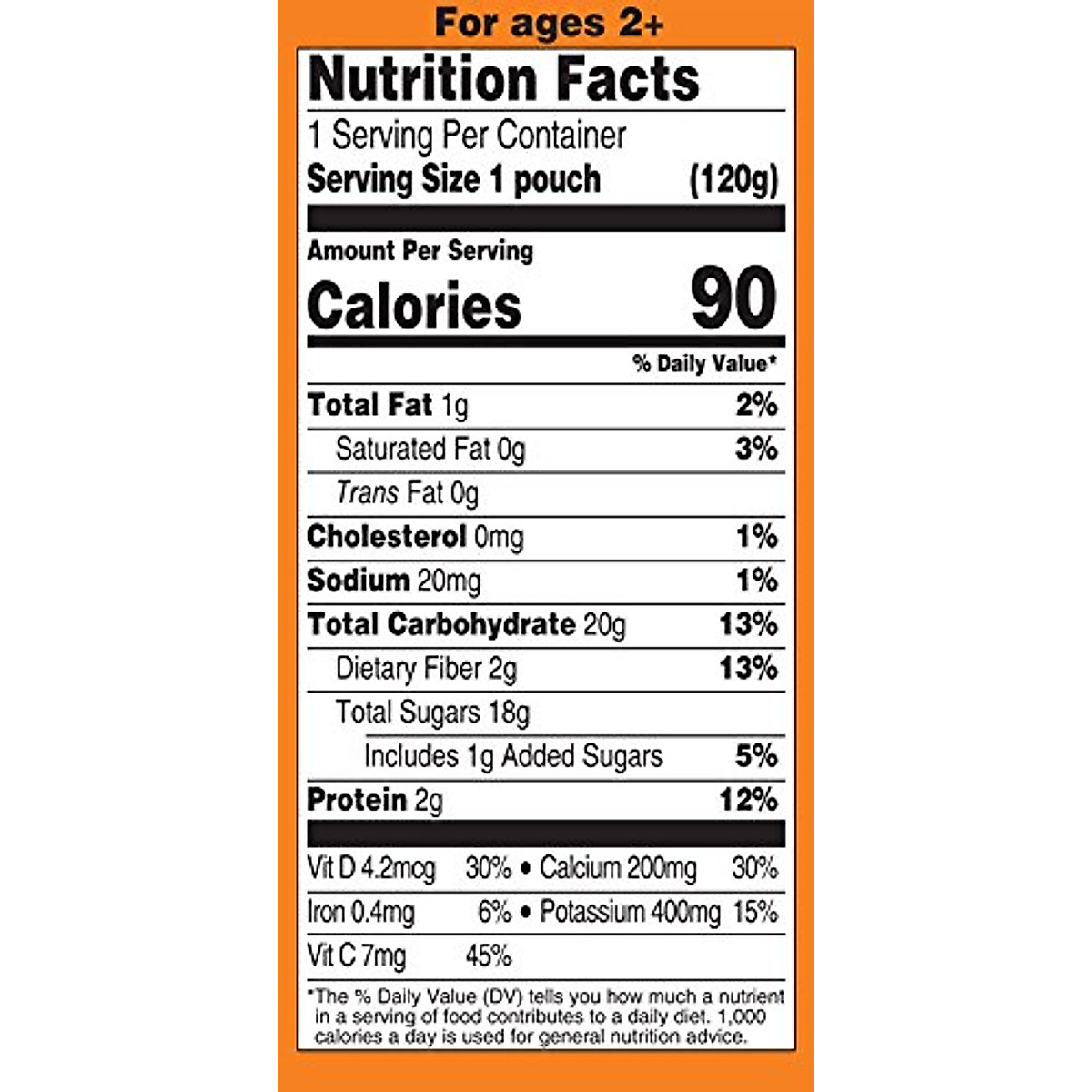 Earth's Best Organic Sesame Street Toddler Fruit Yogurt Smoothie, Pineapple, Orange and Banana, 4.2 oz. Pouch (Pack of 12)