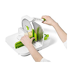 Starfrit 092968-002-0000 Deli Slicer, 11" x 11.8" x 7.9", Green