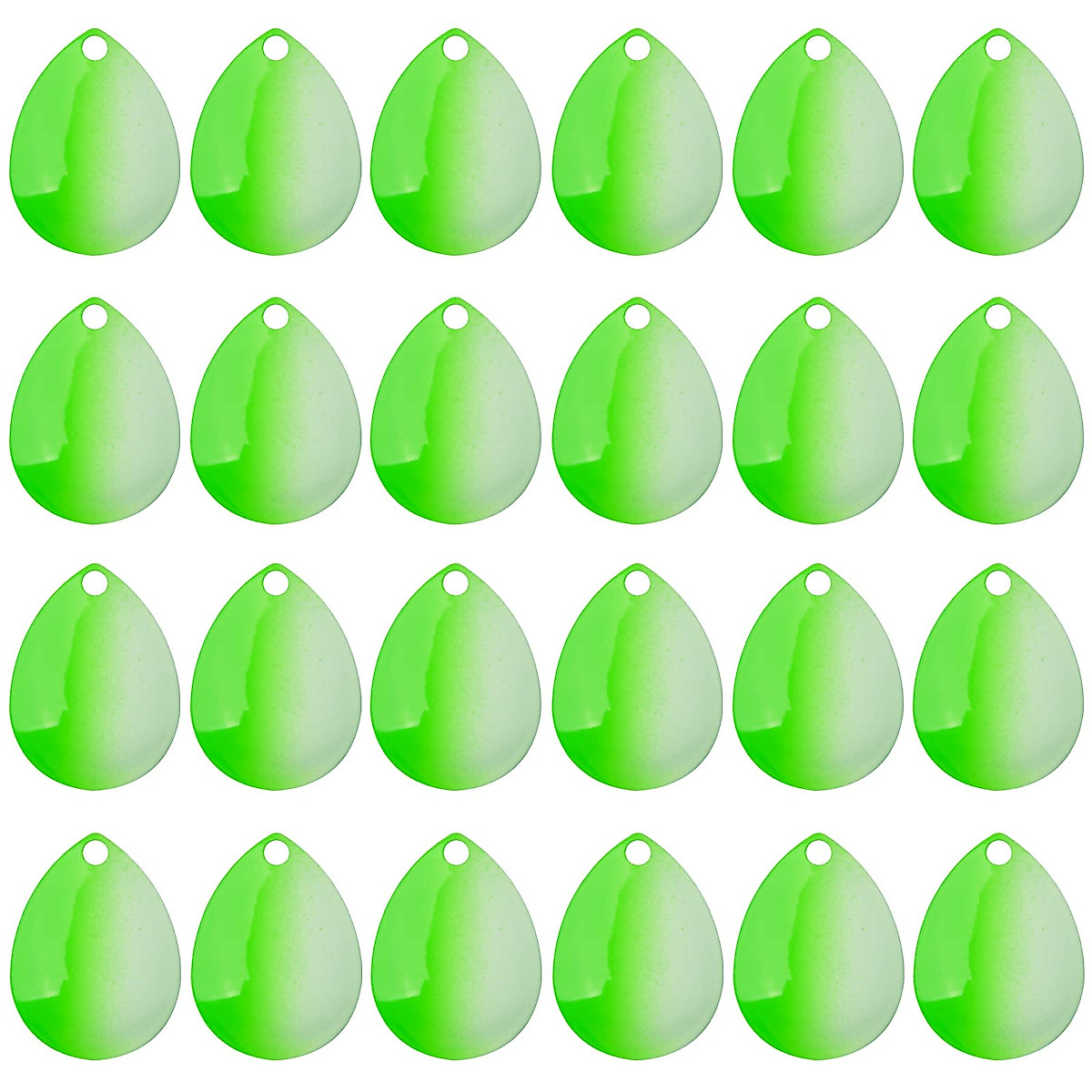 Fishing Spinner Blades Colorado Blades Hammered Custom Fishing Spinners DIY Lure Making Supplies Colorful Fishing Spoons for Walleye Rig Inline Spinners 40pcs