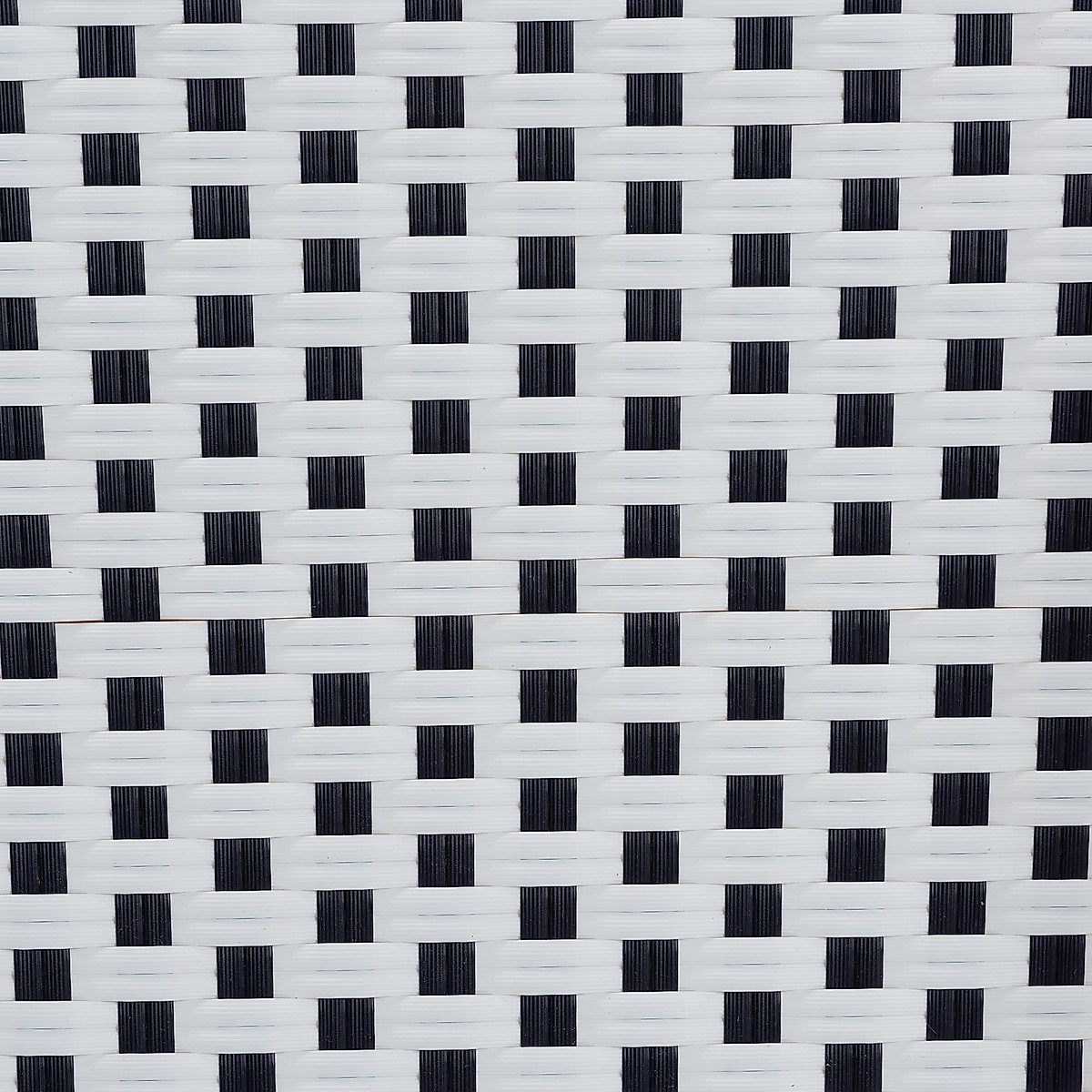 Baxton Studio Naila Natural Rattan Dining Chair, 2-Piece Set, Black