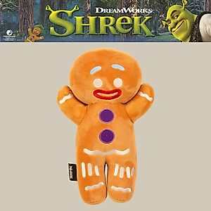 Franco Shrek The Gingerbread Man Holiday & Christmas Bedding Super Soft Plush Cuddle Pillow Buddy, (Officially Licensed Product)