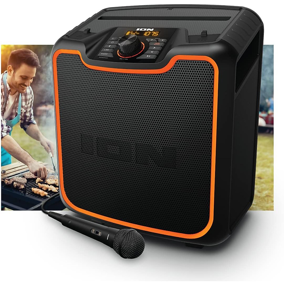 Ion Sport XL - High-Power All-Weather Rechargeable Bluetooth and NFC Enabled Speaker - MK3 (Renewed)