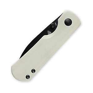 Kizer Yorkie EDC Knife, M390 Steel blade and Ivory G10 Handle Folding Pocket Knife with Clip, Ki3525S2