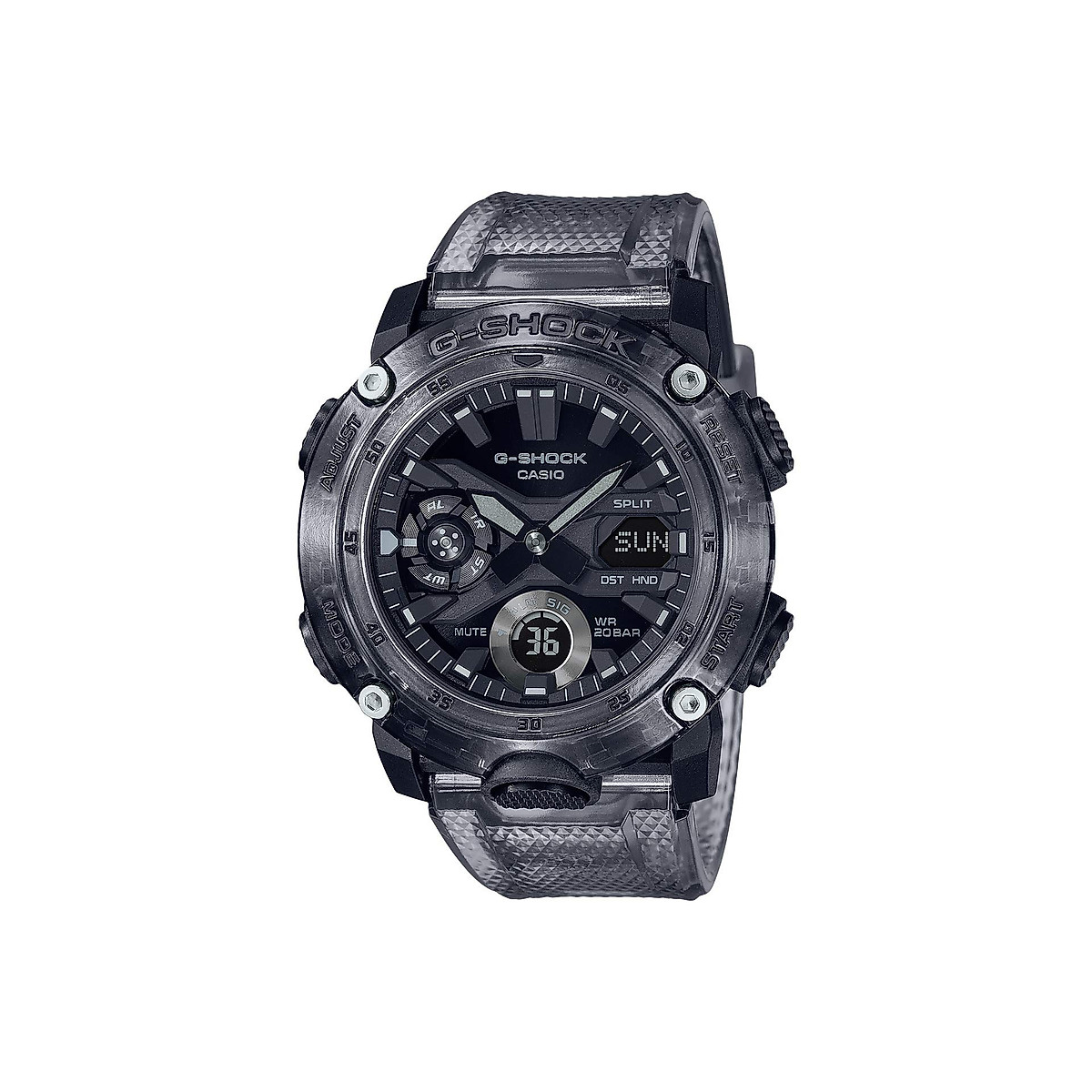 G-Shock GA2000SKE-8A Transparent/Gray One Size