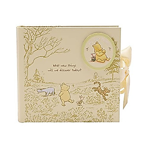 Happy Homewares Winnie The Pooh Album with Images of Pooh, Piglet, Tigger and Eeyore - Officially Licensed