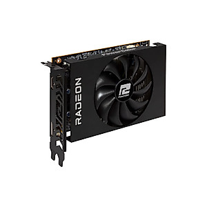 PowerColor AMD Radeon RX 6400 ITX Graphics Card with 4GB GDDR6 Memory