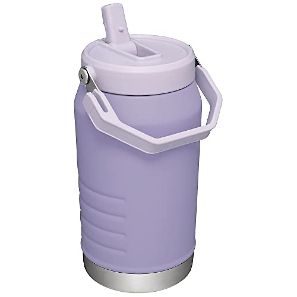 Stanley IceFlow Flip Straw Jug with Handle 64 oz| Twist On Lid and Flip Up Straw | Leak Resistant for Travel and Sports | Insulated Stainless Steel | BPA-Free | Lavender