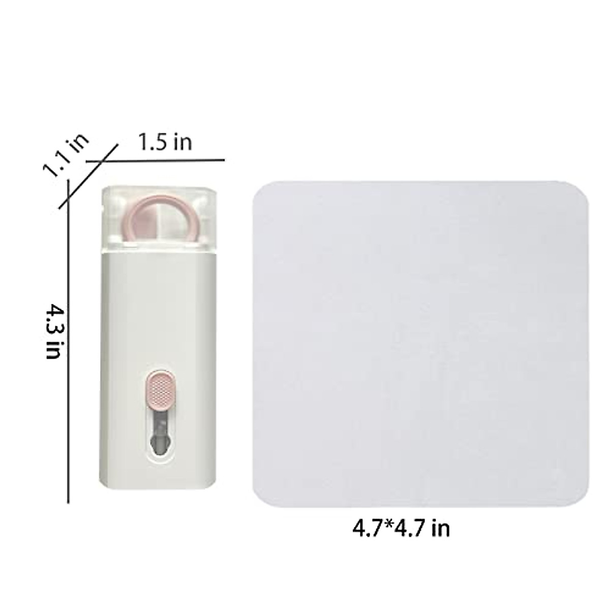 7 in 1 Electronic Cleaner kit - Keyboard Cleaner, Keyboard Cleaning Kit, Laptop Cleaner with Brush, Electronic Cleaner for Airpods pro/Laptop/Phone/Computer/Screen (Give Away a Flannel Cloth) Pink