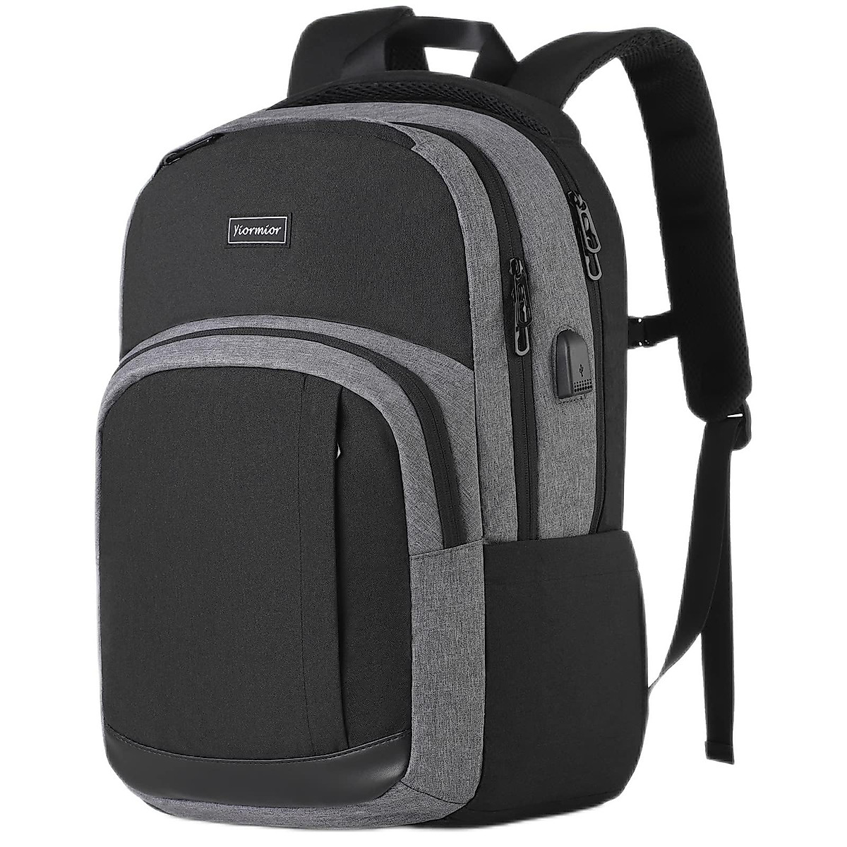 Laptop Backpack Travel, School Backpack for Men Women Boys Girls Anti Theft Water Resistant College Bookbag with Usb Charging Port Fits 15.6 Inch Notebook Over 3 Years Old