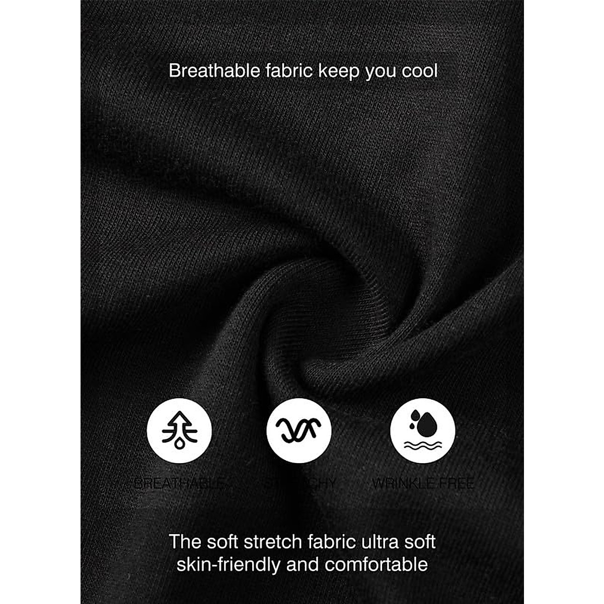 JMIERR Men's 3 Pack Cotton Hipster Hip Hop Longline Crewneck T-Shirt, Short Sleeve Gym Workout Athletic T Shirts for men Pack,S, Black/Dark Grey/Khaki