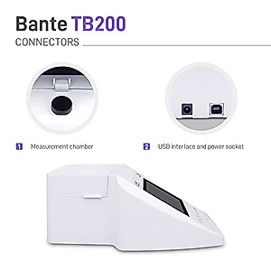 Bante TB200 Laboratory Turbidity Meter | Turbidimeter | 2 to 7 Points Calibration, Selectable TSS Measurement Mode and Turbidity Units, Accuracy ±2%