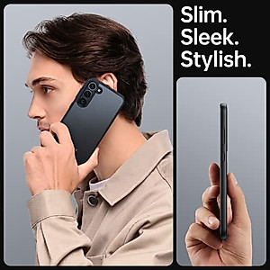 Meifigno Magic Series Samsung Galaxy S23 Plus 6.6" Case - Military Grade Drop Protection, Silky Touch Translucent Matte, Black