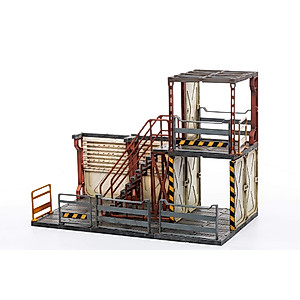 HiPlay JoyToy Science-Fiction Theme Scene Base for 1/18 Scale Action Figures-1/18 Mecha Depot: Watching Section JT0821