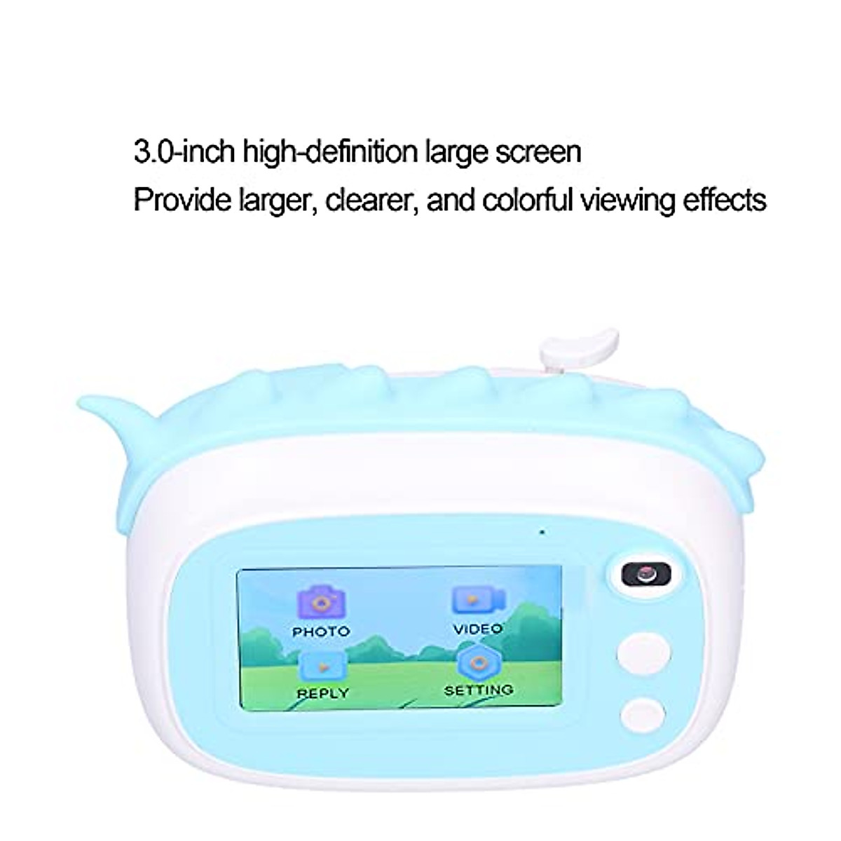 Instant Print Camera, Time-Lapse Photography Play Classic Snake Games Smart Child Print Camera for Travel for Kid