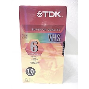 Standard Grade Video Tape 10 Pack (Pack of 1)