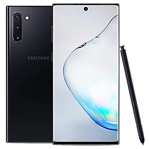 (Refurbished) Samsung Galaxy Note 10, 256GB, Aura Black - Fully Unlocked (Renewed)