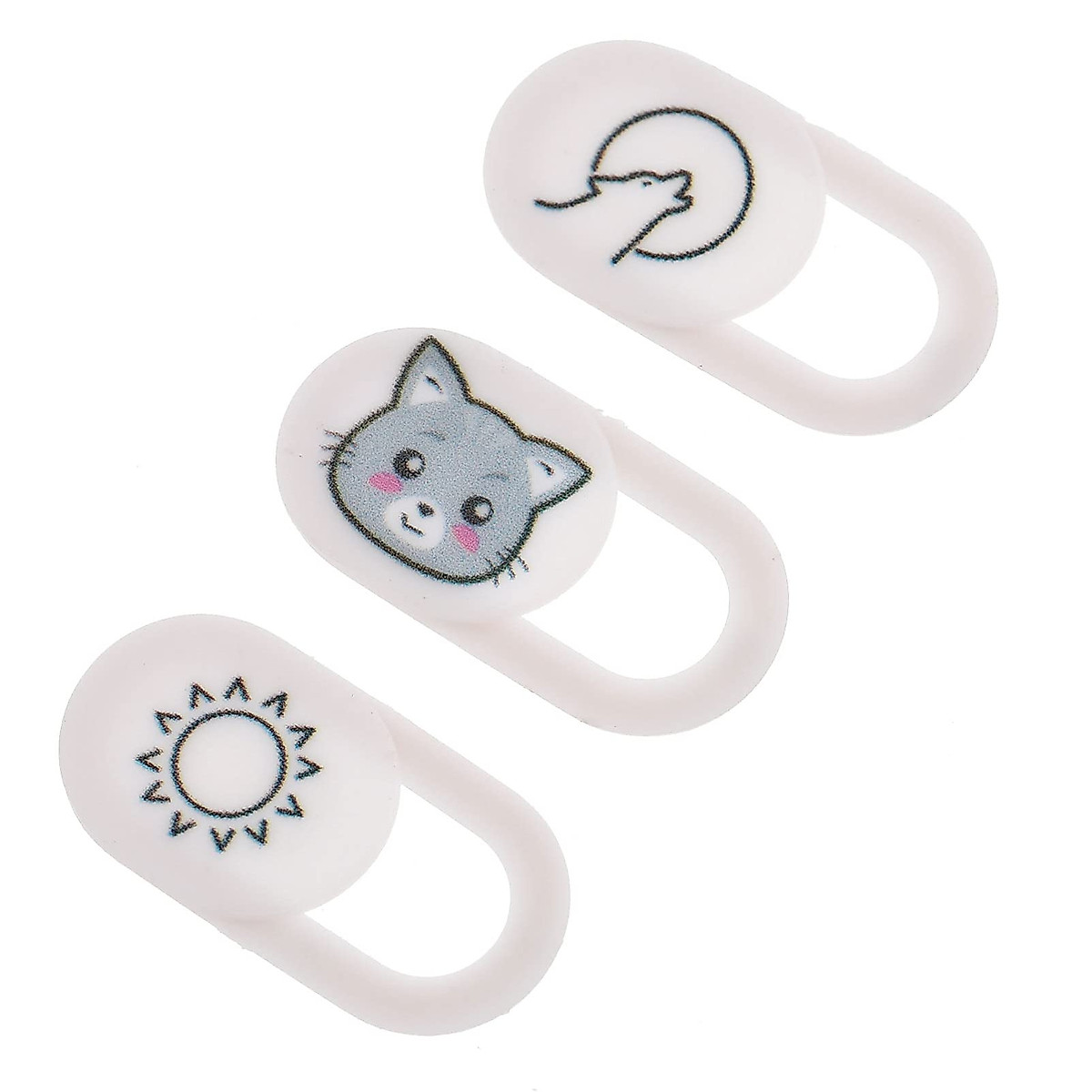 Mobestech 6 Pcs Camera Privacy Cover Tablet Lenses Privacy Sticker Protective Cover for Webcam Tablet Webcam Privacy Cover Laptop Camera Cover Laptop Webcam Cover Webcam Protective Cover