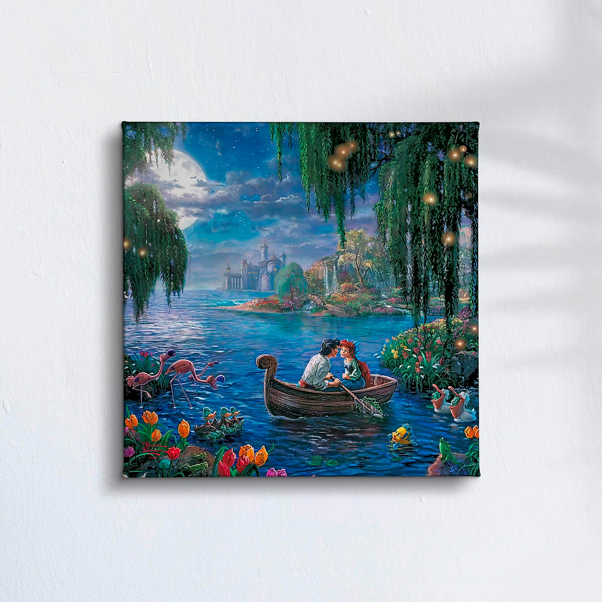 Thomas Kinkade Disney The Little Mermaid (Little Mermaid II, 8" x 10")