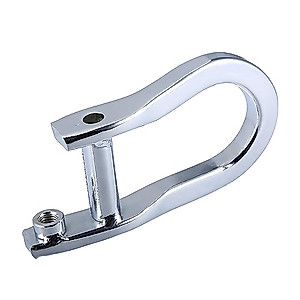 X AUTOHAUX Left Right Front Recovery Tow Hooks Kit 84072464 for Chevy for Chevrolet Silverado for GMC Sierra 1500 2007-2019 Silver Tone