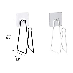 Toilet Paper Holder Toilet Paper Holders Metal Toilet Tissue Paper Roll Holder Dispenser Adhesive Tissue Holder for Bathroom （White Black） (Color : Brass)