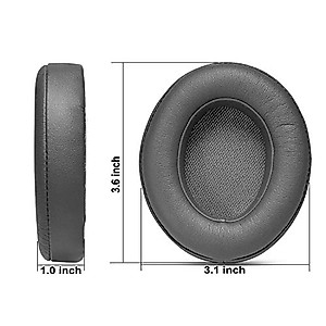 Premium Replacement Ear Pads Compatible with Beats Studio 2 Wired and Studio 2 Wireless Headphones (Special Edition - Titanium Grey). Protein Leather | Soft high-Density Foam | Easy Installation