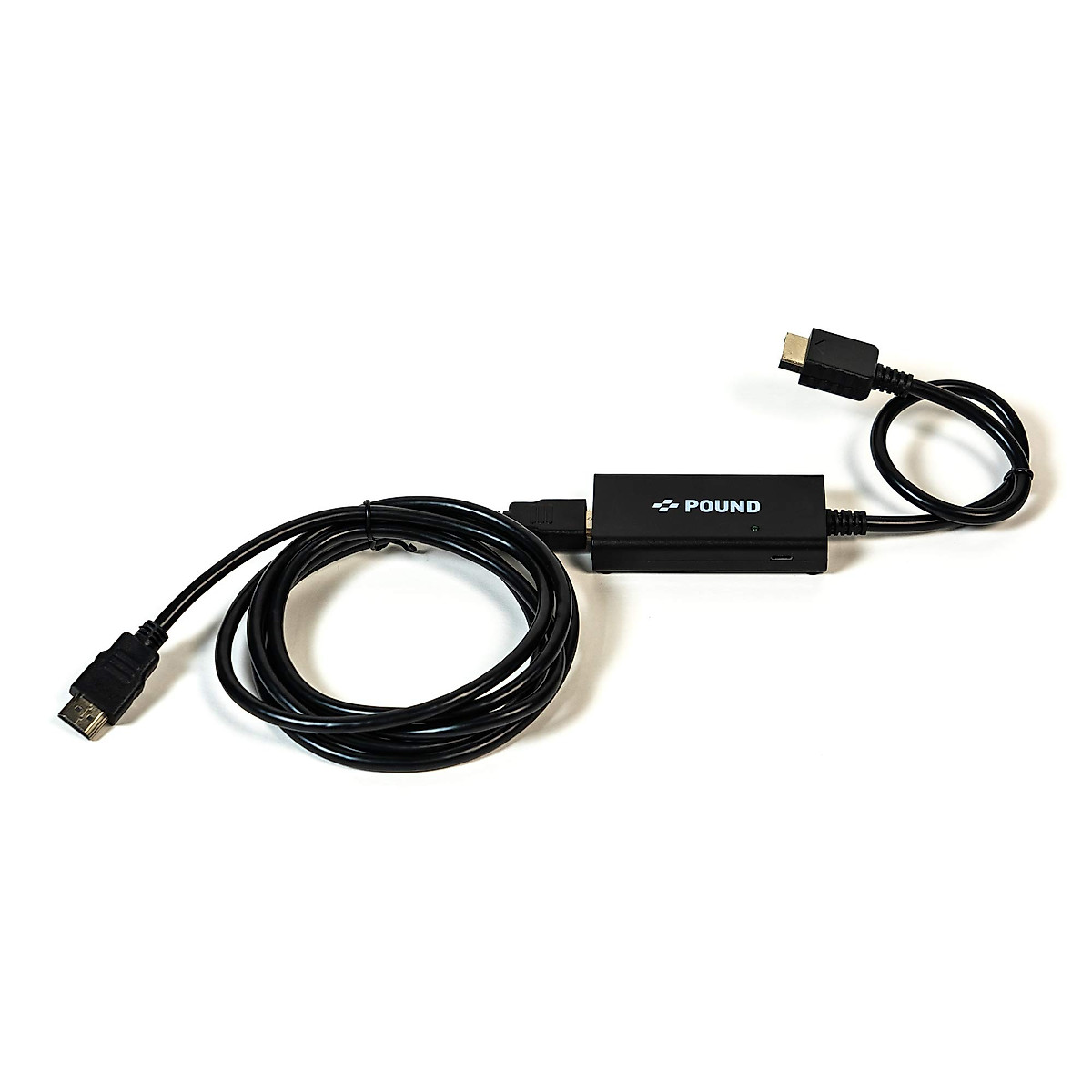 POUND HDMI HD Link Cable - Compatible with PS1 and PS2 - HDMI Cable with RGB Display, 720p Resolution, Plus Micro USB Cable for Power