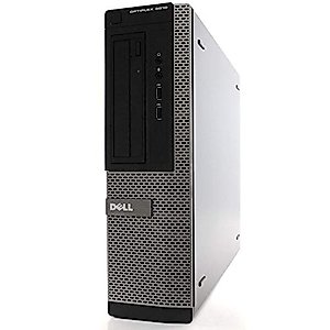 Dell Optiplex 3010 SDT Premium Flagship Business Desktop Computer (Intel Quad-Core i5-3470 3.2GHz, 4GB DDR3 Memory, 250GB HDD, DVD, VGA, HDMI, Windows 10 Professional) (Renewed)