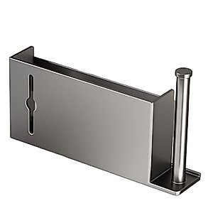 Rooyar Kitchen Cabinet Door Storage Solution Wall Mounted Organiser for Foil and Wax Paper Fridge Organization Accessories