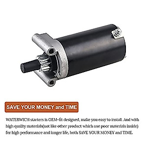 WATERWICH Starter Compatible with Kohler Courage Engines 20HP 23HP 25HP 27HP Cub Cadet 1045 1046 SLT1550 SLT1554 1050 Replace OE# 32-098-10-s 32 098 08-S, 3209801S, 3209803S, 3209804S, 32 098 03-S