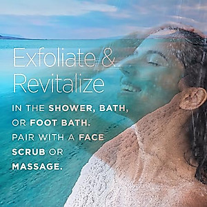 Minera Dead Sea Salt, 100% Pure & Natural, 2 lbs. Fine Grain (0-1.7 mm) Bulk Bag, Easily Dissolving Dead Sea Salts for Soaking & Bathing, Skin Nourishing Fine Sea Salt, Unscented