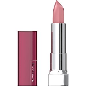 MAYBELLINE Color Sensational Lipstick, Lip Makeup, Cream Finish, Hydrating Lipstick, Born With It, Nude Pink,1 Count
