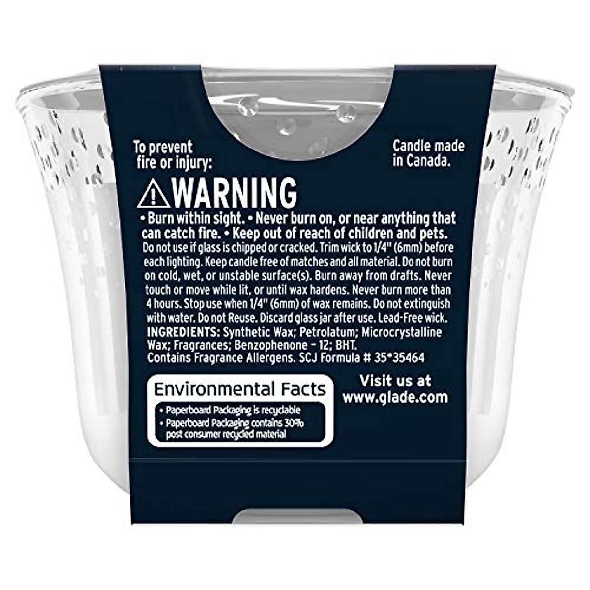 Glade Candle - Deep Amber Hills - 6.8oz