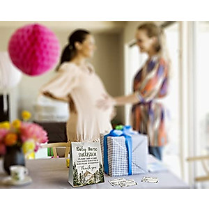 Baby Name Suggestion For Baby Shower Games, Forest Themed Name Suggestion Game Card, Party Favors Supplies Decorate For Baby Showers Game Cards, 1 Sign & 50 Cards Per Pack –(bbname-009)