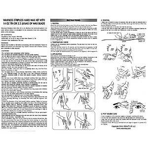 Waxness Barbero Depilatory Hard Wax Kit with W-CUBE Black D