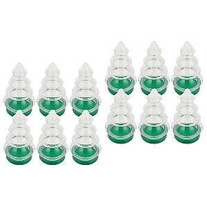 Toddmomy 12 Pcs Candy Bottle Christmas Cookie Bottle Christmas Tree Candy Jar Holiday Candy Boxes Christmas Supplies Candy Storage Bottle Christmas Candy Jar Candy Packaging Bottle