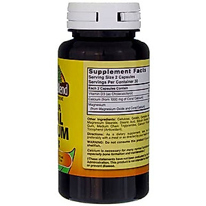 Nature's Blend Okinawa Coral Calcium 1,000 mg 60 Caps