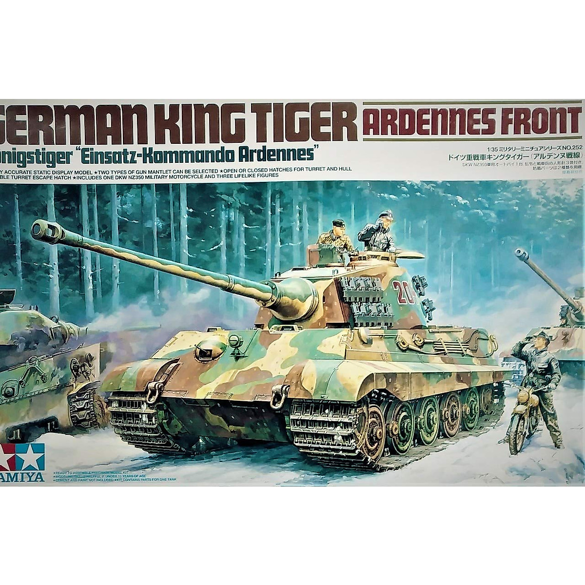 Tamiya 1/35 King Tiger Ardennes Front