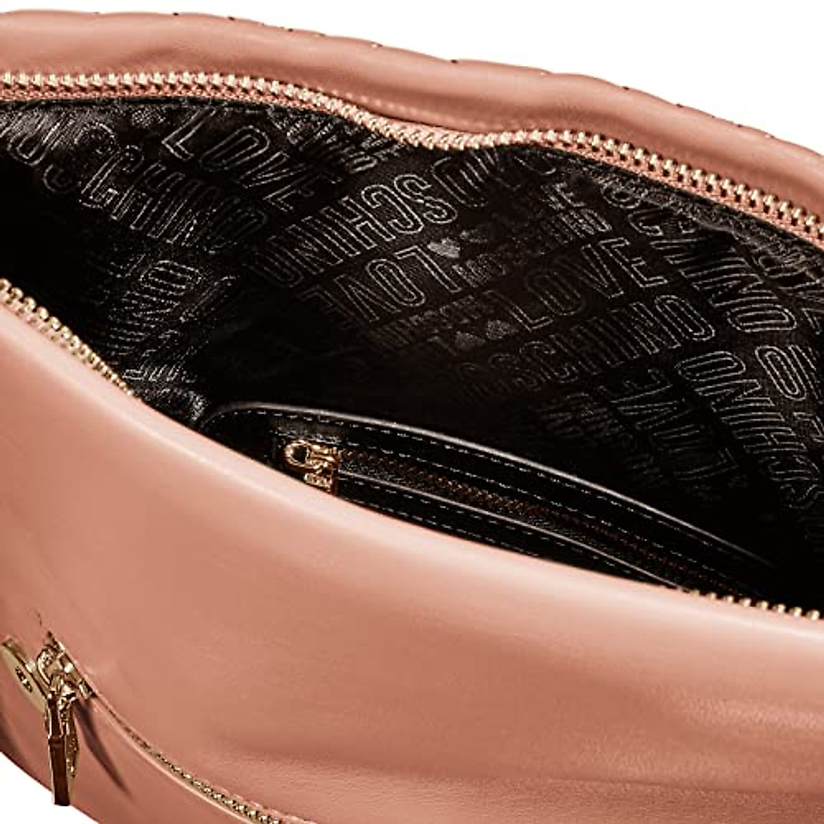 Love Moschino Zipper Shoulder Bag, Pink