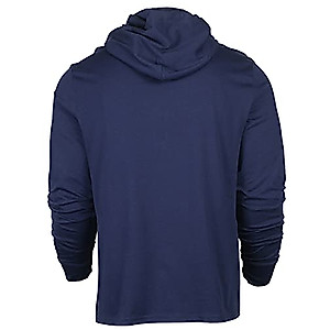 Polo RL Men's Long Sleeve Jersey Knit Pullover Hoodie (Navy, Medium)