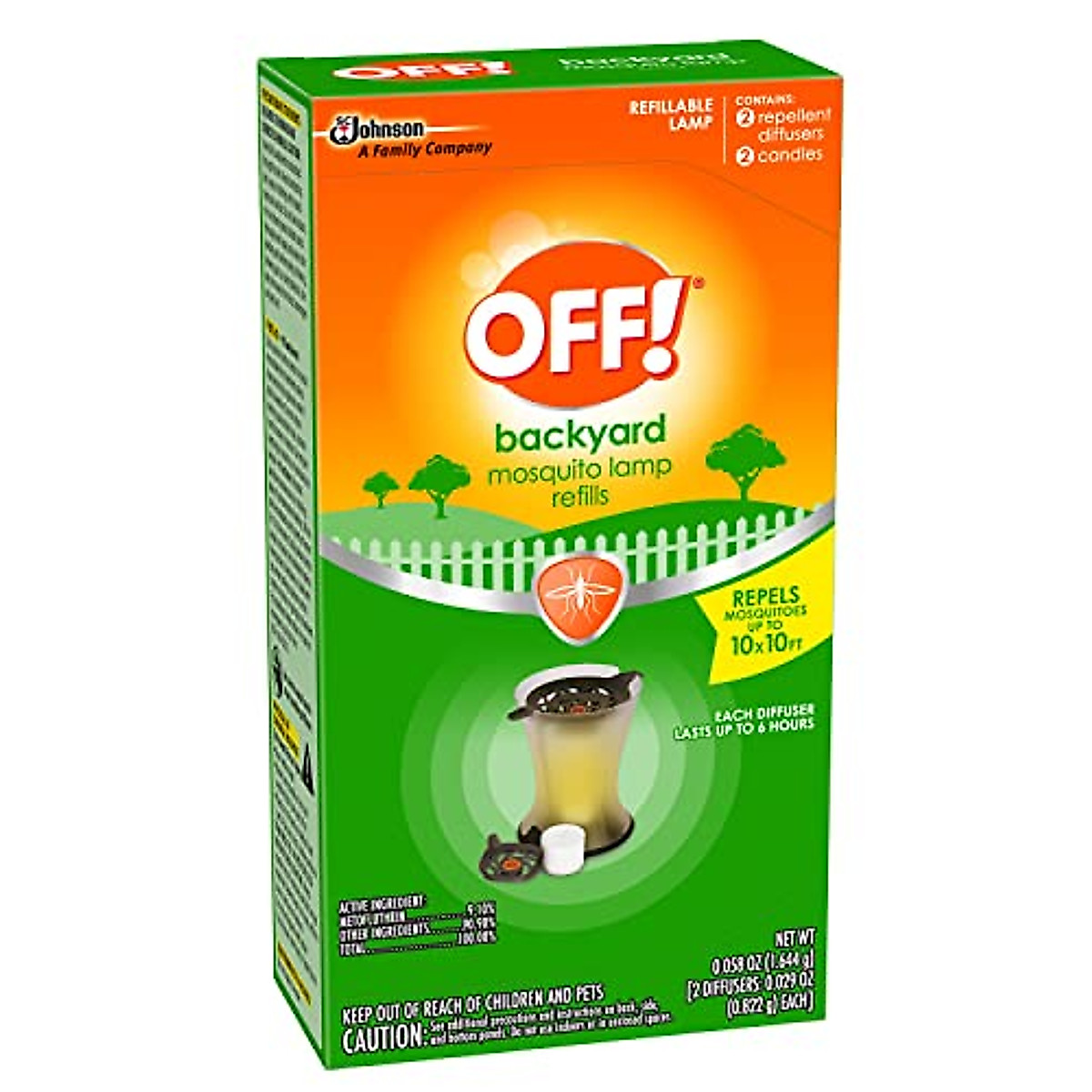 OFF! Mosquito Lamp Refills (Pack - 3)